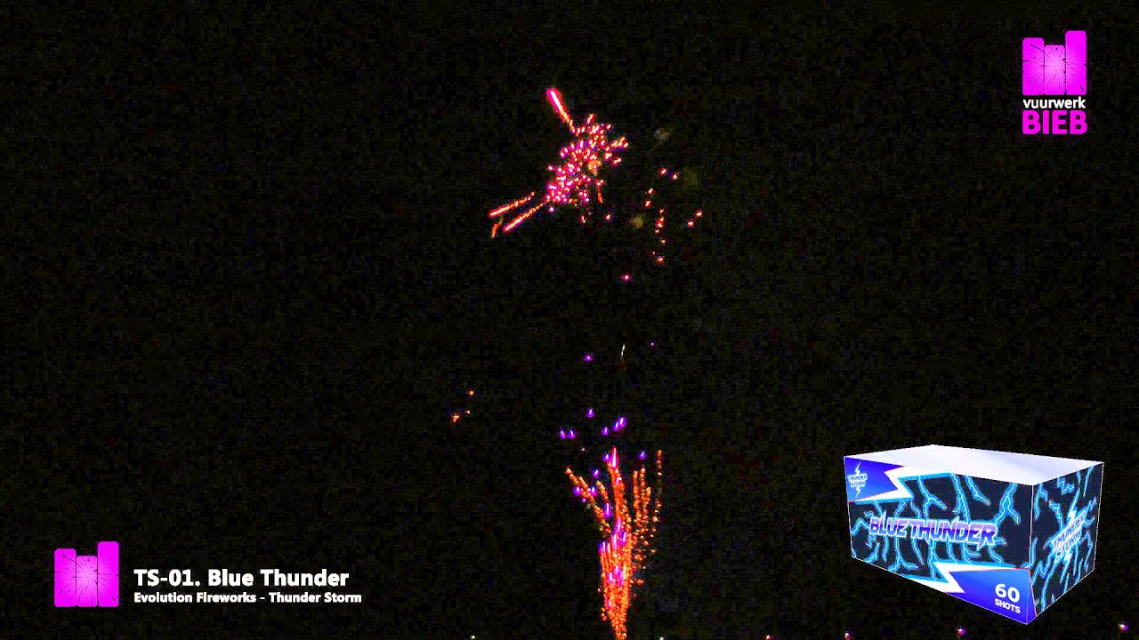 Blue Thunder - Evolution Fireworks - Thunder Storm - vuurwerkbieb.nl ...