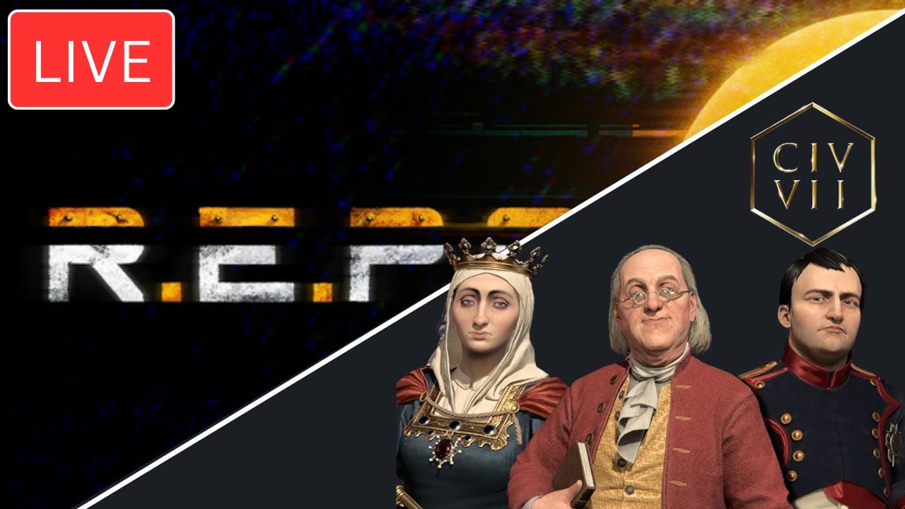 nerding out in civ, then REPO w/ shade LATER - YouTube