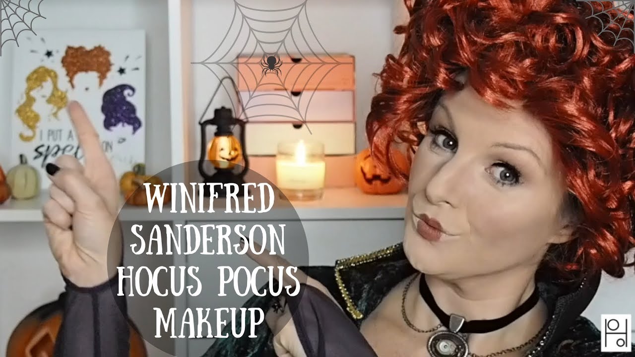 Winifred Sanderson Hocus Pocus Makeup - YouTube