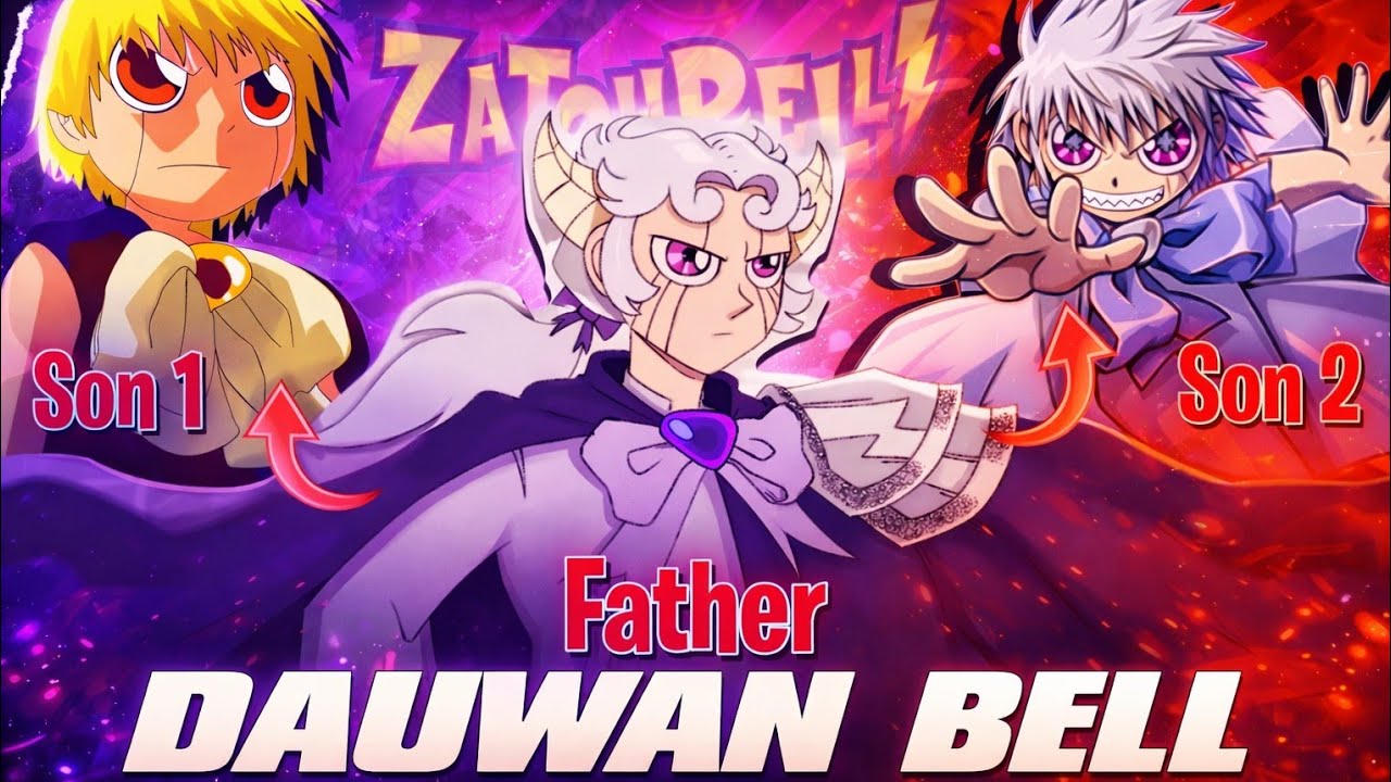Zatch Bell's Father Explain in Hindi | King Dauwan Bell | zatch Bell ...