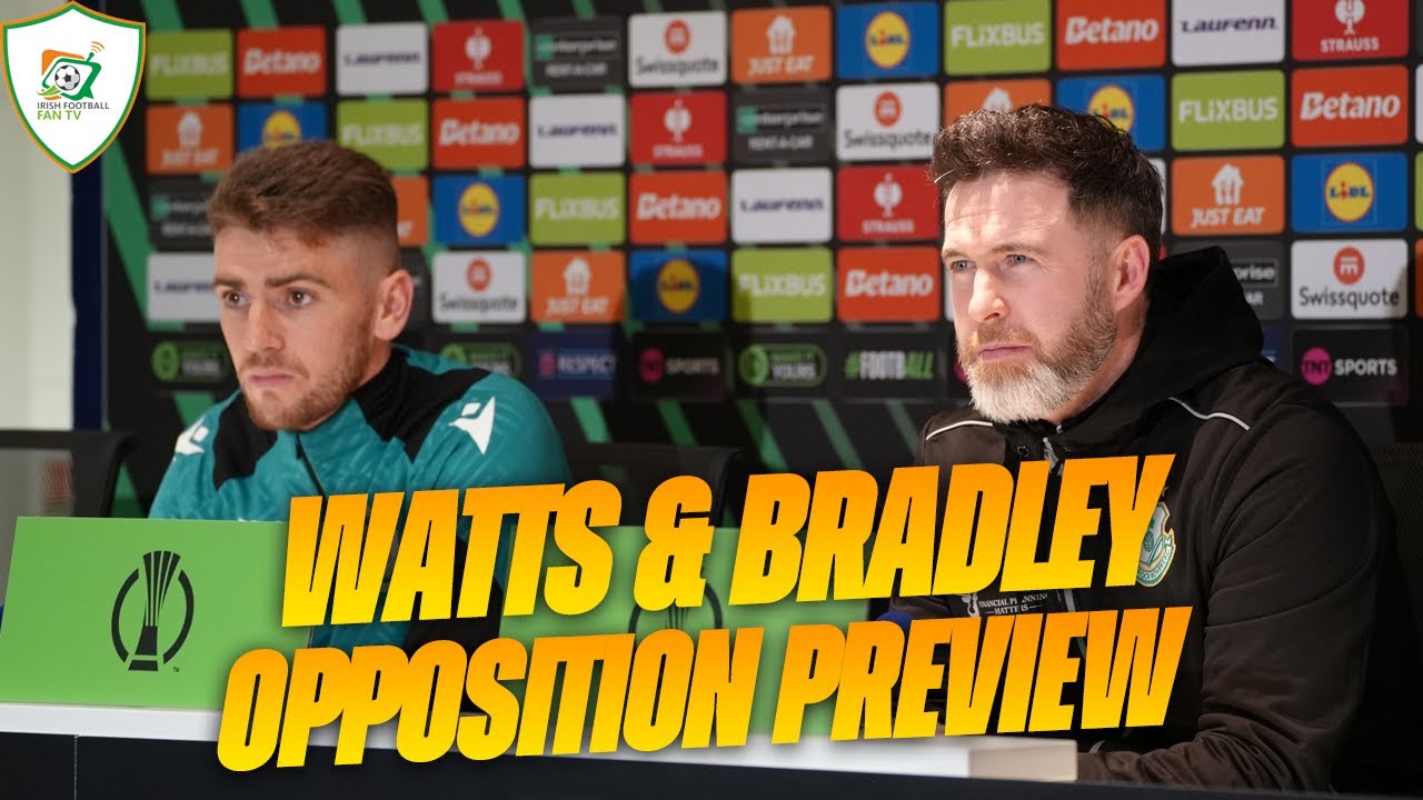 Dylan Watts & Stephen Bradley: Shamrock Rovers Face Chelsea in Europe ...