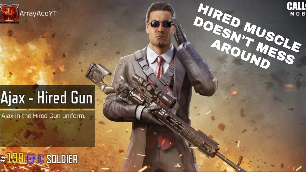 DOMINATING THE BATTPEFIELD WITH NEW AJAX CHARACTER | CODM BR - YouTube