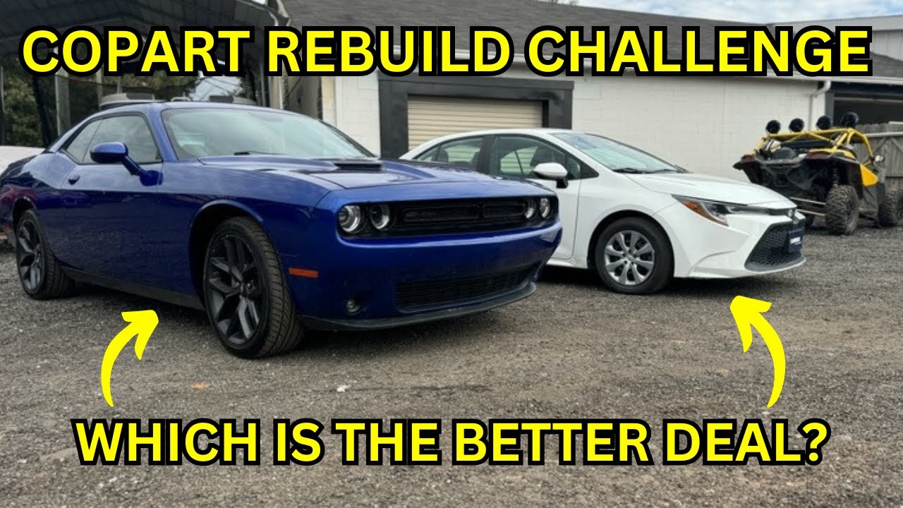 Copart Rebuild Challenge Who Got the Better Deal in the End? - YouTube