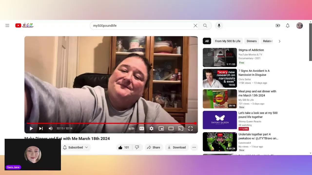 Let's take a look see at my 500 pound life together - YouTube
