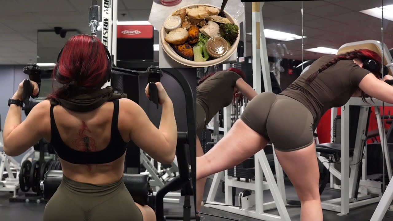 Back And Glute Gym Vlog In Boston Youtube