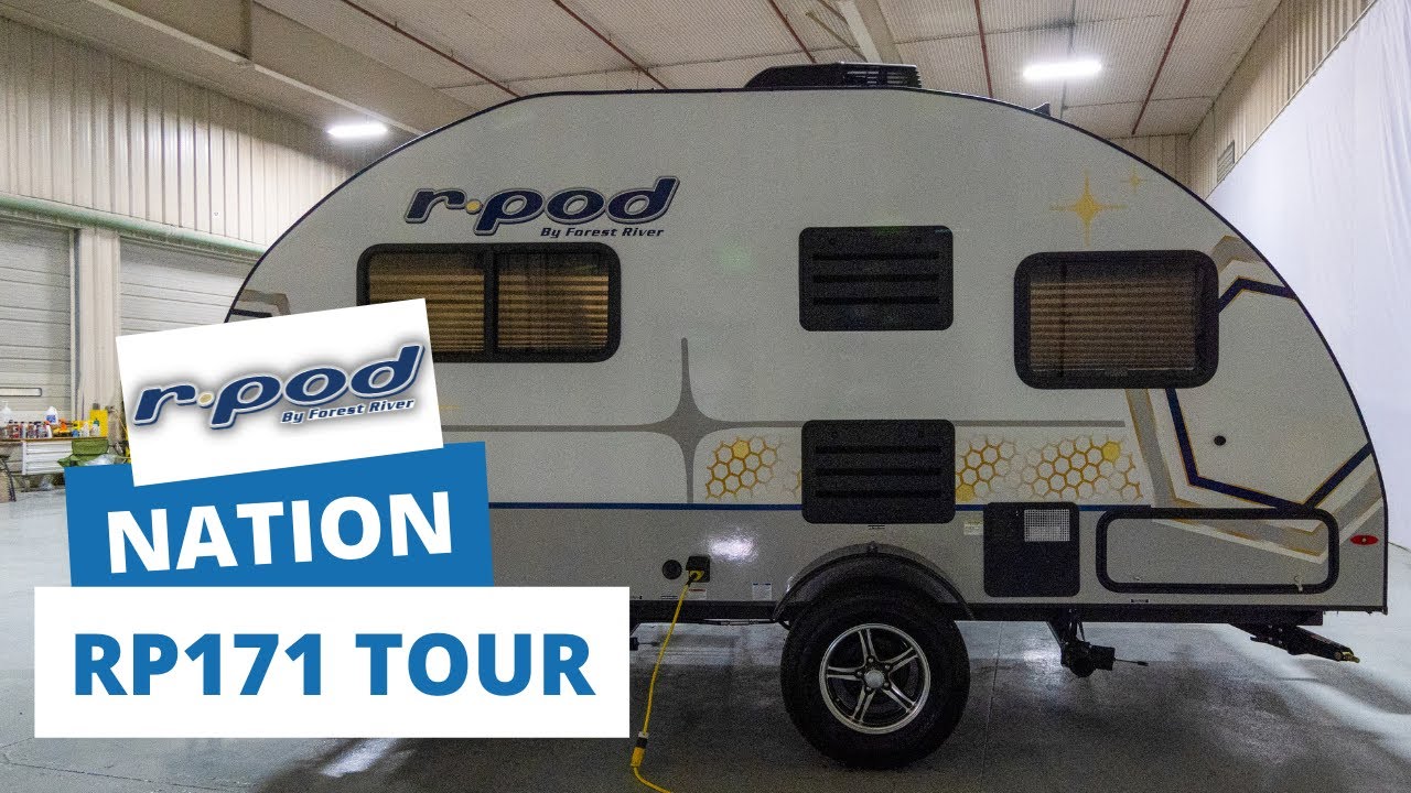 Tour the 2023 Rpod 171 Travel Trailer by Forest River - YouTube