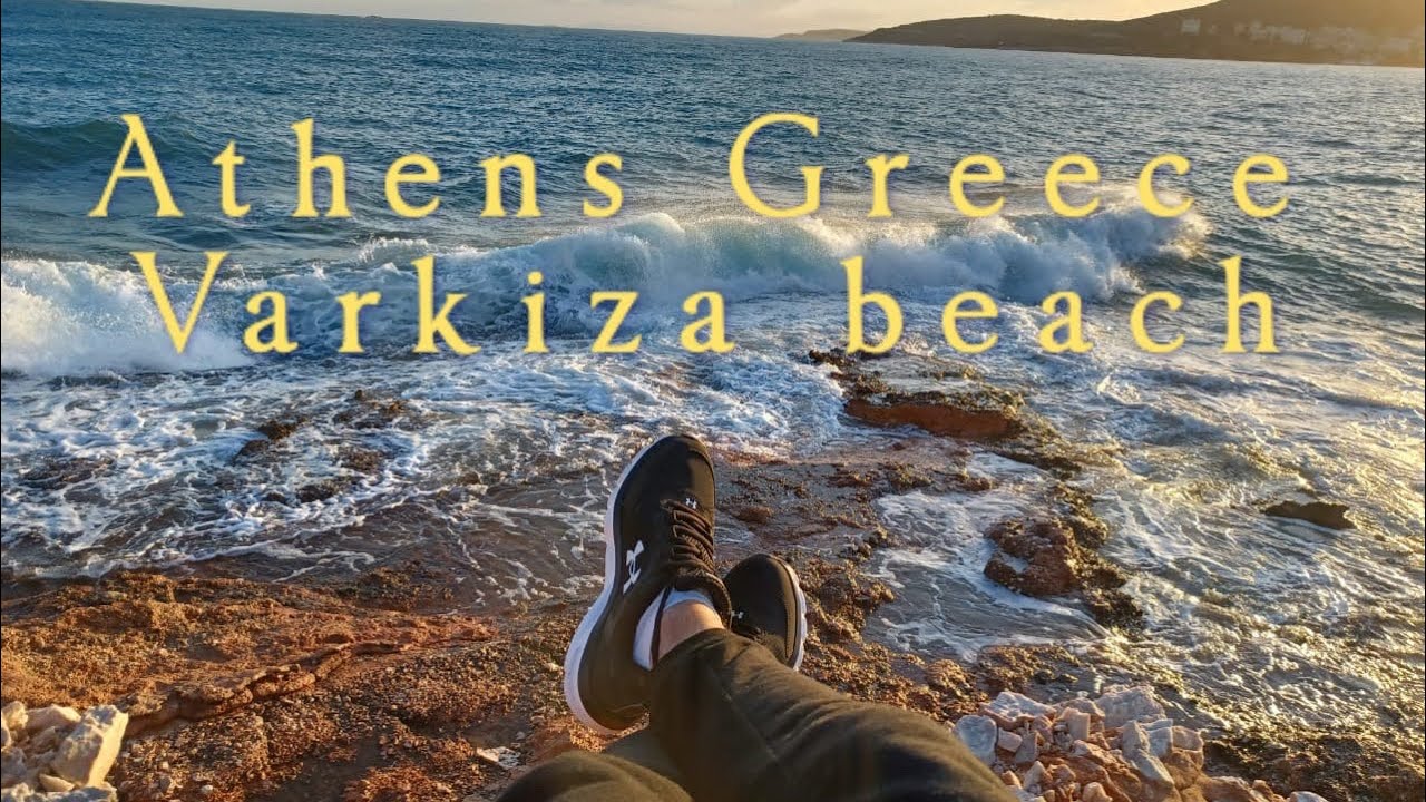 Varkiza beach Athens Greece παραλία βαρκιζας ساحل ورکیزا آتن یونان ...