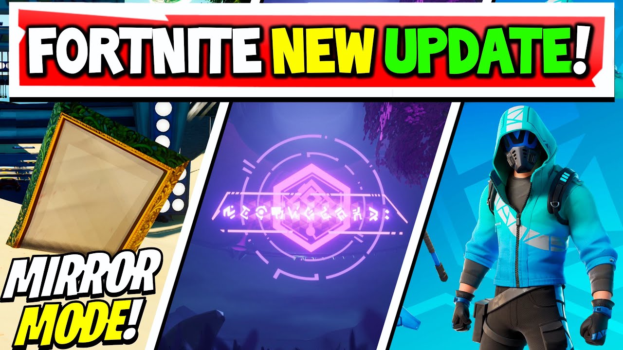 Fortnite Update: Mirror Mode Event! UFO Event Details and More! - YouTube