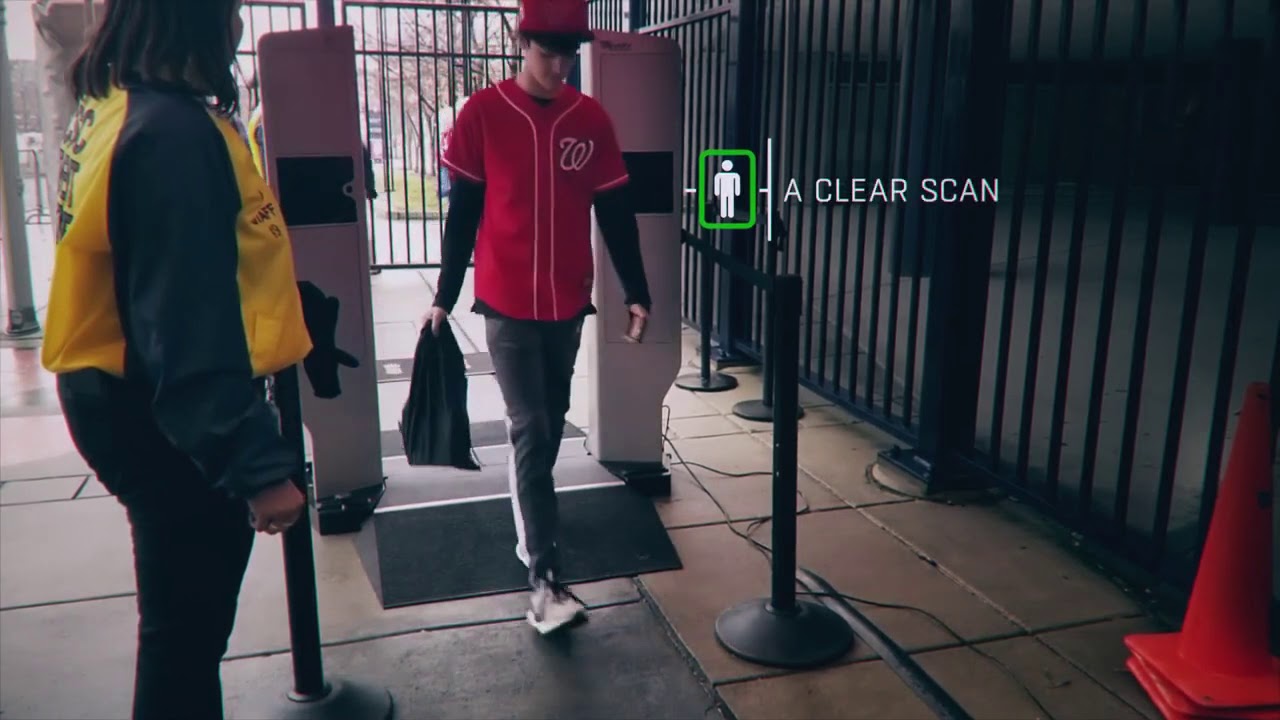 Smart Checkpoint system Evolv Edge - YouTube