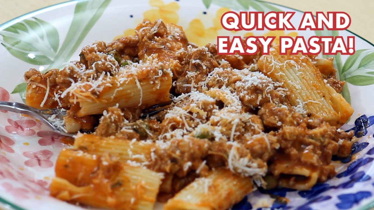 Quick and Easy Pasta with a Twist - YouTube
