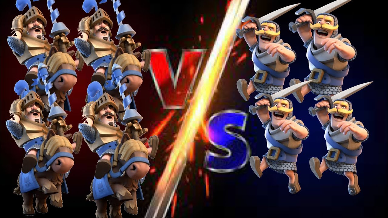 Prince VS Knight | Clash Royale - YouTube