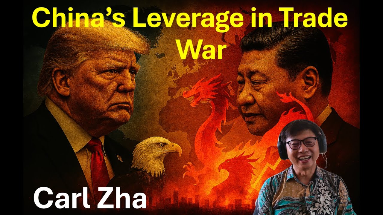 Carl Zha | China's Leverage Over USA in Trade War - YouTube