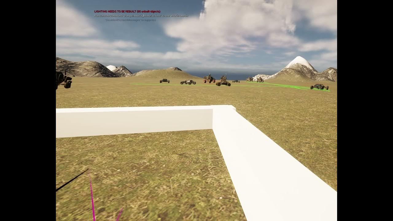 Making a VR RTS Game - Experimenting with Unit Line Formations - YouTube