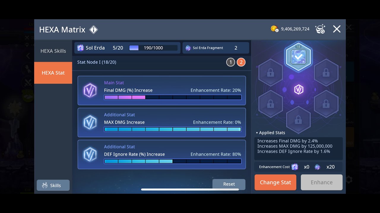 [超人] lordfeng07 YOLO Rolled HEXA STAT 大暴走… HIT META Lv8 MAIN STAT!! 😱 ...