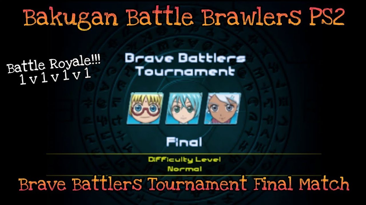 Bakugan Battle Brawlers PS2 - Brave Battlers Tournament Final Match ...