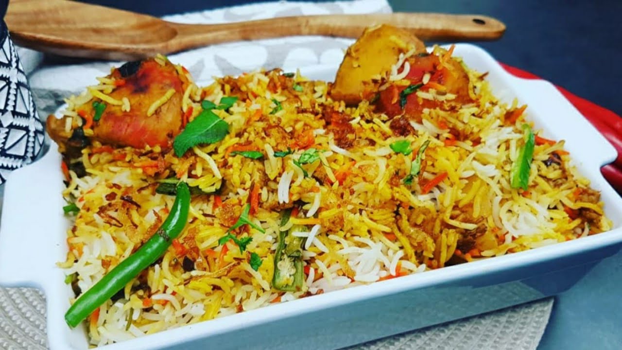 Chicken Biryani Recipe By Cook with Aqib | Best Chicken Biryani with ...