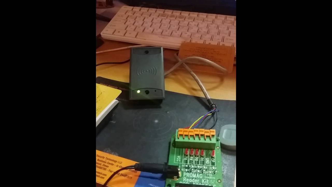 Promag programming R1 RFID Test - YouTube