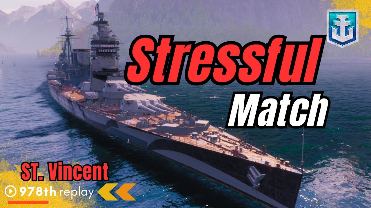 Battleship ST. VINCENT / WoWs / World of Warships #wows # ...
