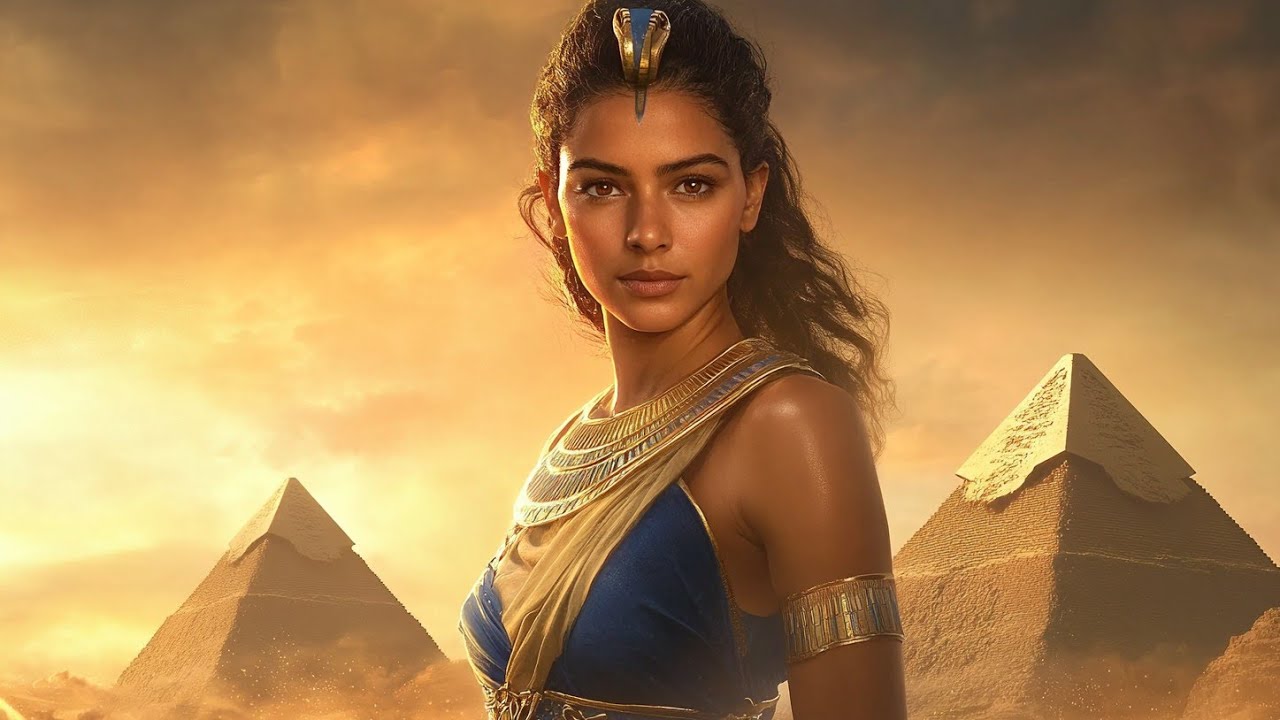 ⚡ "Golden Age of Egypt: The Cinematic Elegance of Pyramid Queens" - YouTube