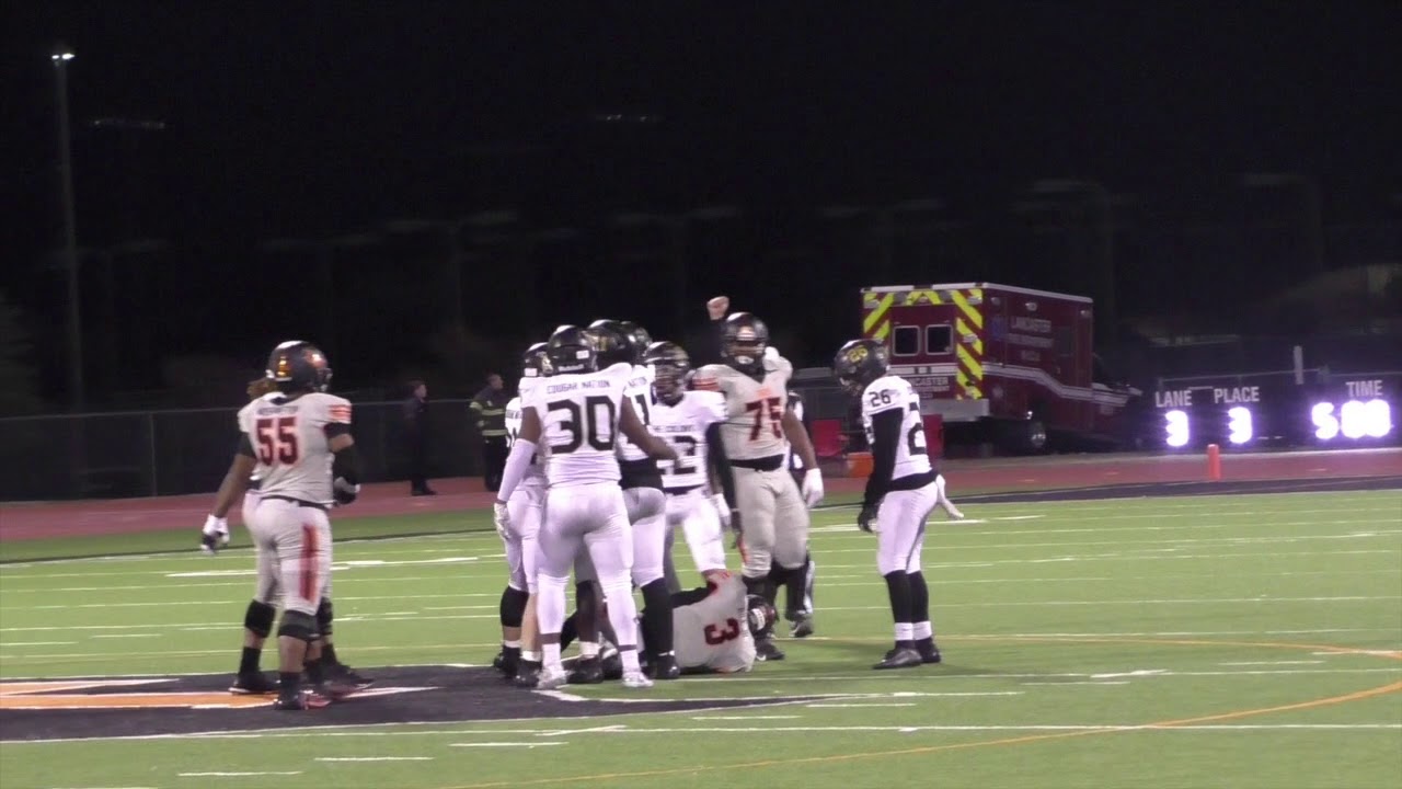 Marcus Moore - The Colony - 2019 playoff game highlights vs. Lancaster ...