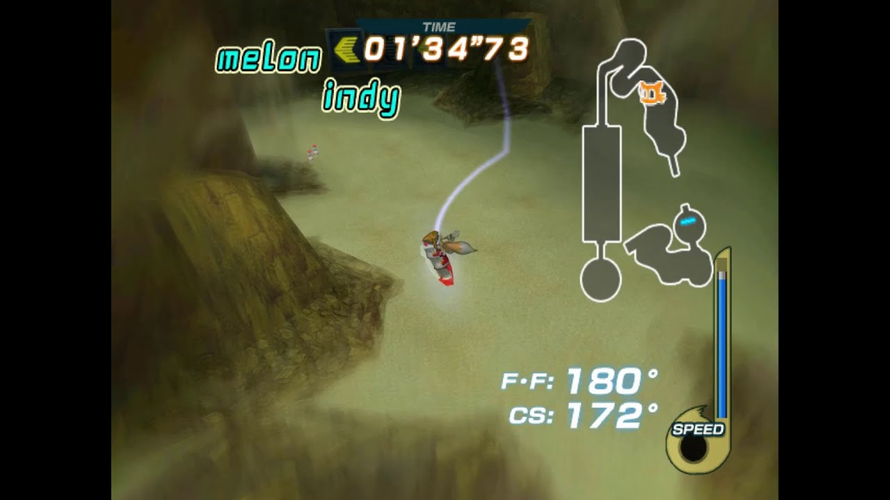 Dark Desert, Tails, High Booster - Sonic Riders [Dolphin] - YouTube