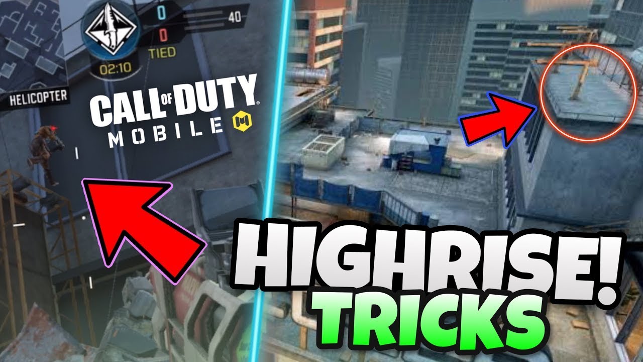 *NEW* Highrise map best spots | Call of Duty Mobile - YouTube