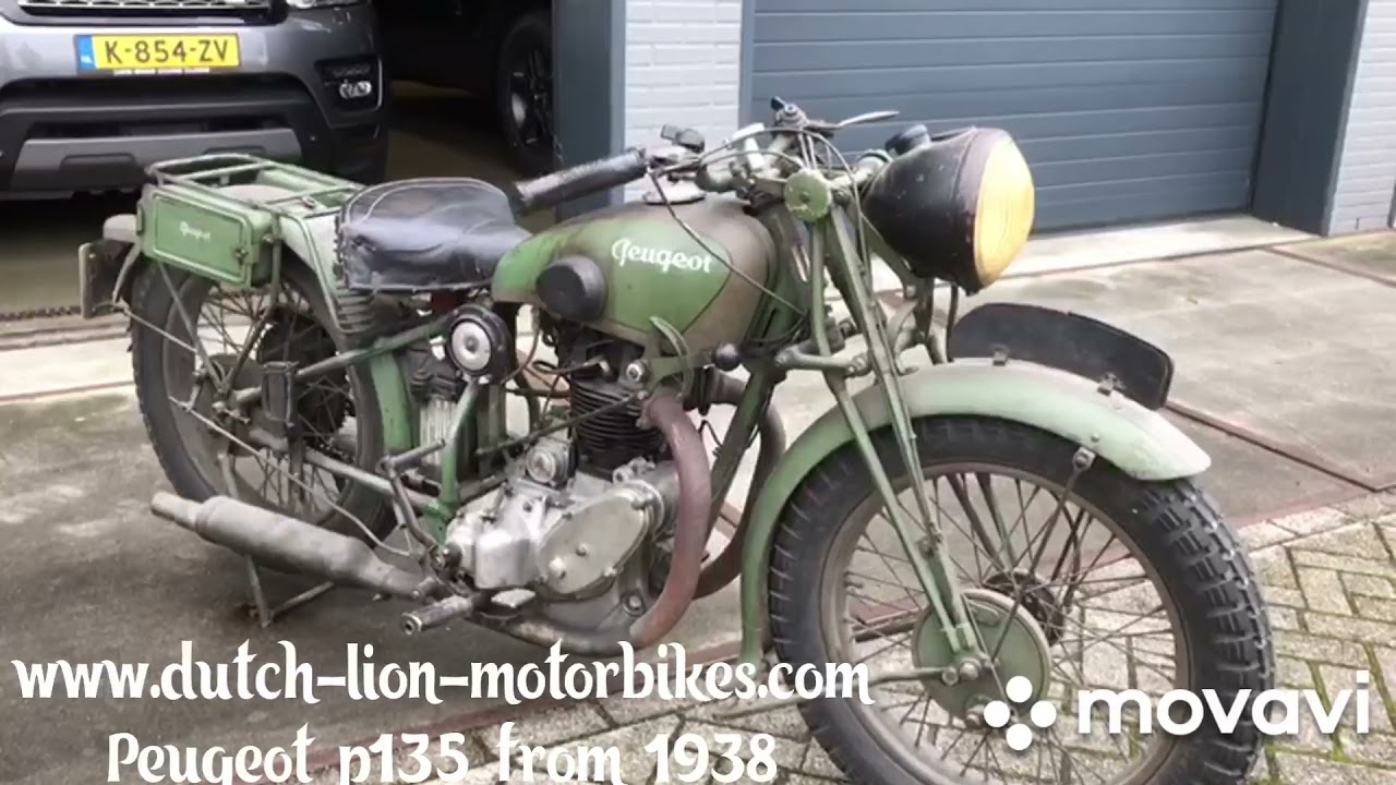 Peugeot P135 from 1938 - YouTube