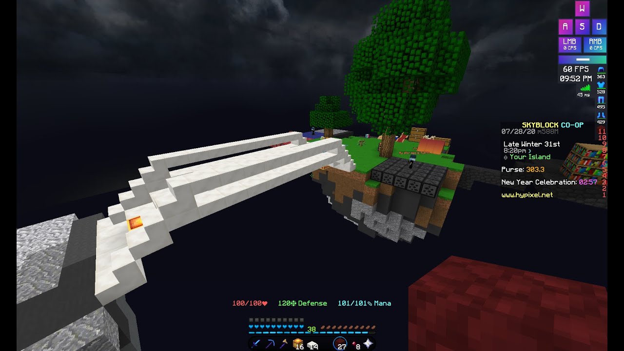 Hypixel Skyblock Ep 2 Upgrading Fancy Bridge! - YouTube