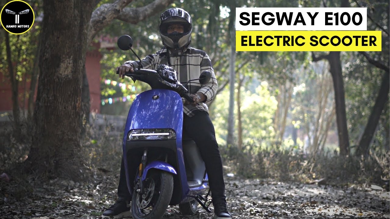 SEGWAY E100 (NEW ELECTRIC SCOOTER) - YouTube