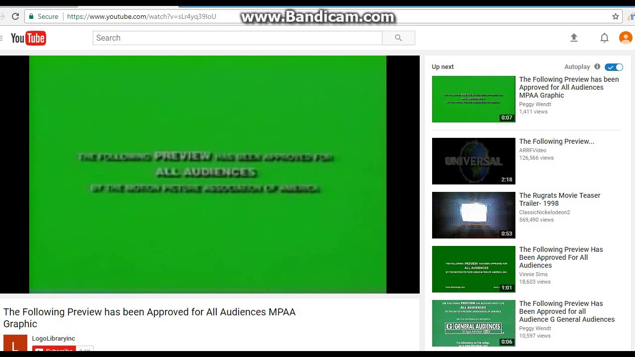 MPAA Screen - YouTube
