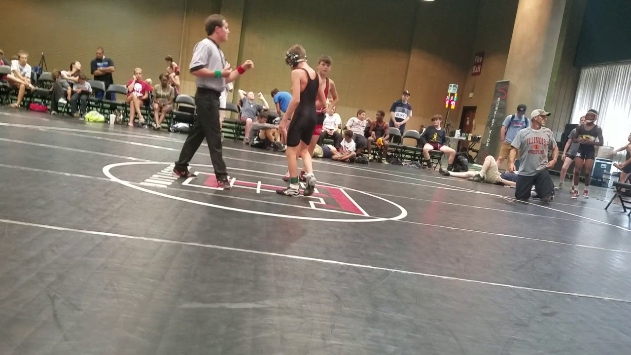 Thomas Vansacik Deep South Duals vs IL 2017 - YouTube