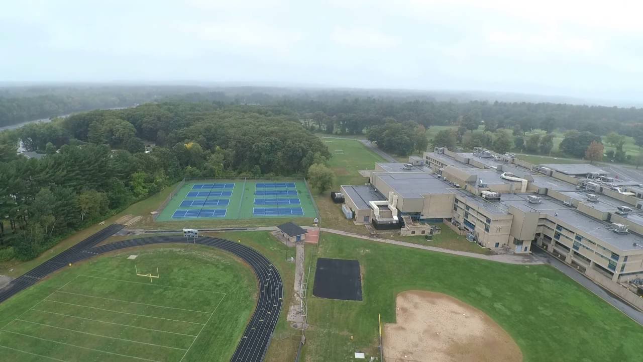 Greater Lowell Voke School Misty day flight - YouTube