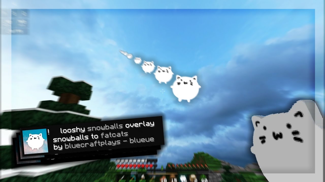 looshy snowballs overlay release! [Java Edition, 1.8.9] - YouTube