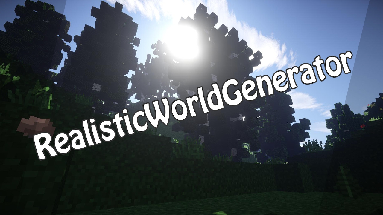 RealisticWorldGenerator - Tutorial - YouTube