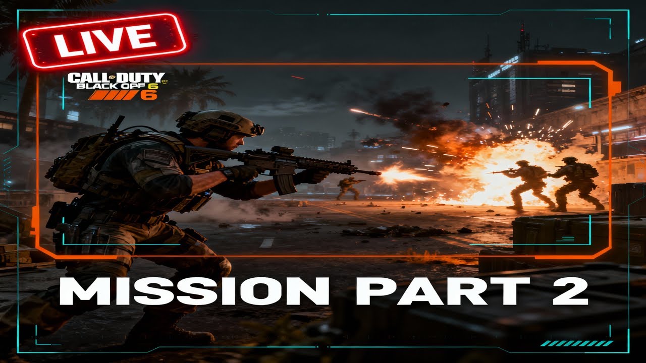 Call of Duty Black Ops 6 Mission P2 - YouTube