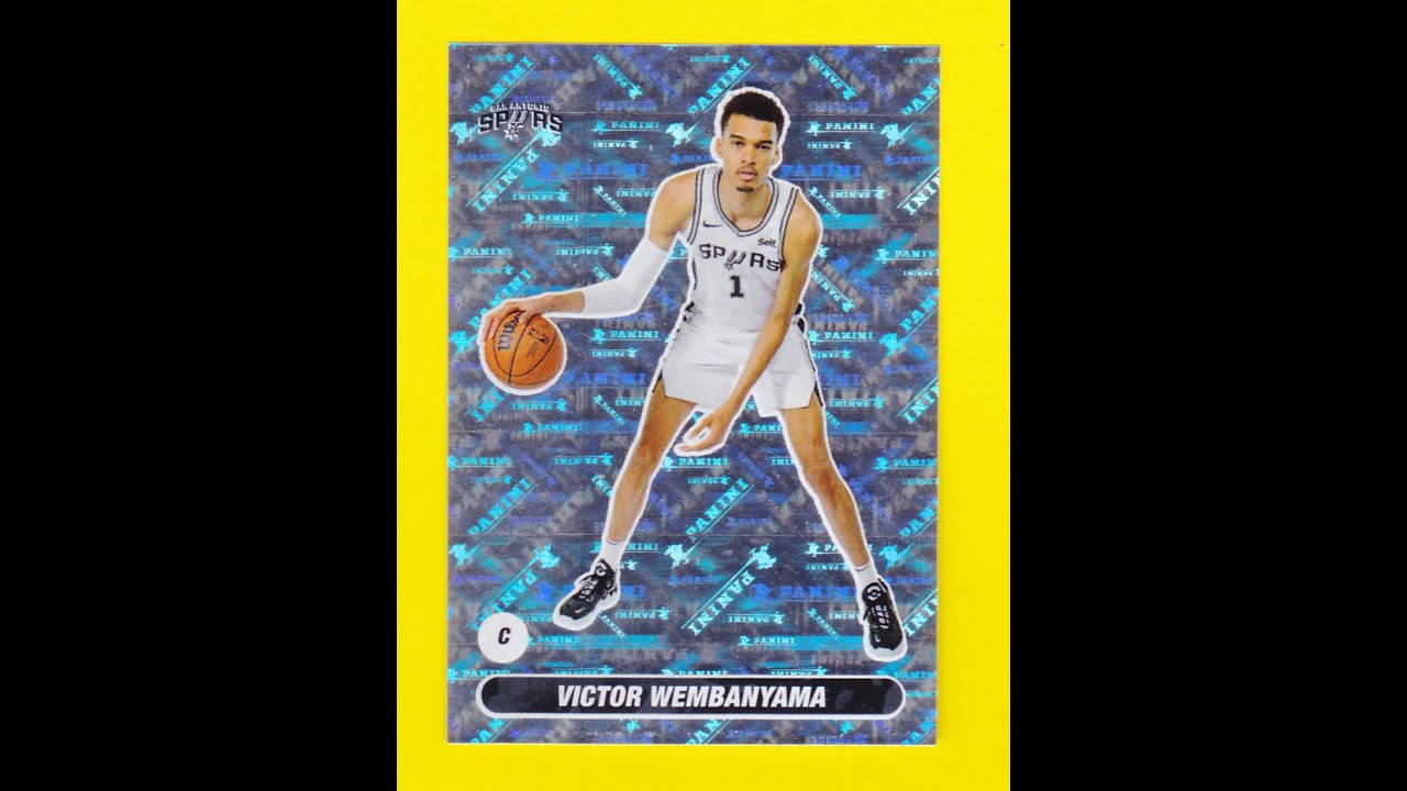 2023-24 Panini NBA Sticker set all Wembanyama rookie stickers + cards ...