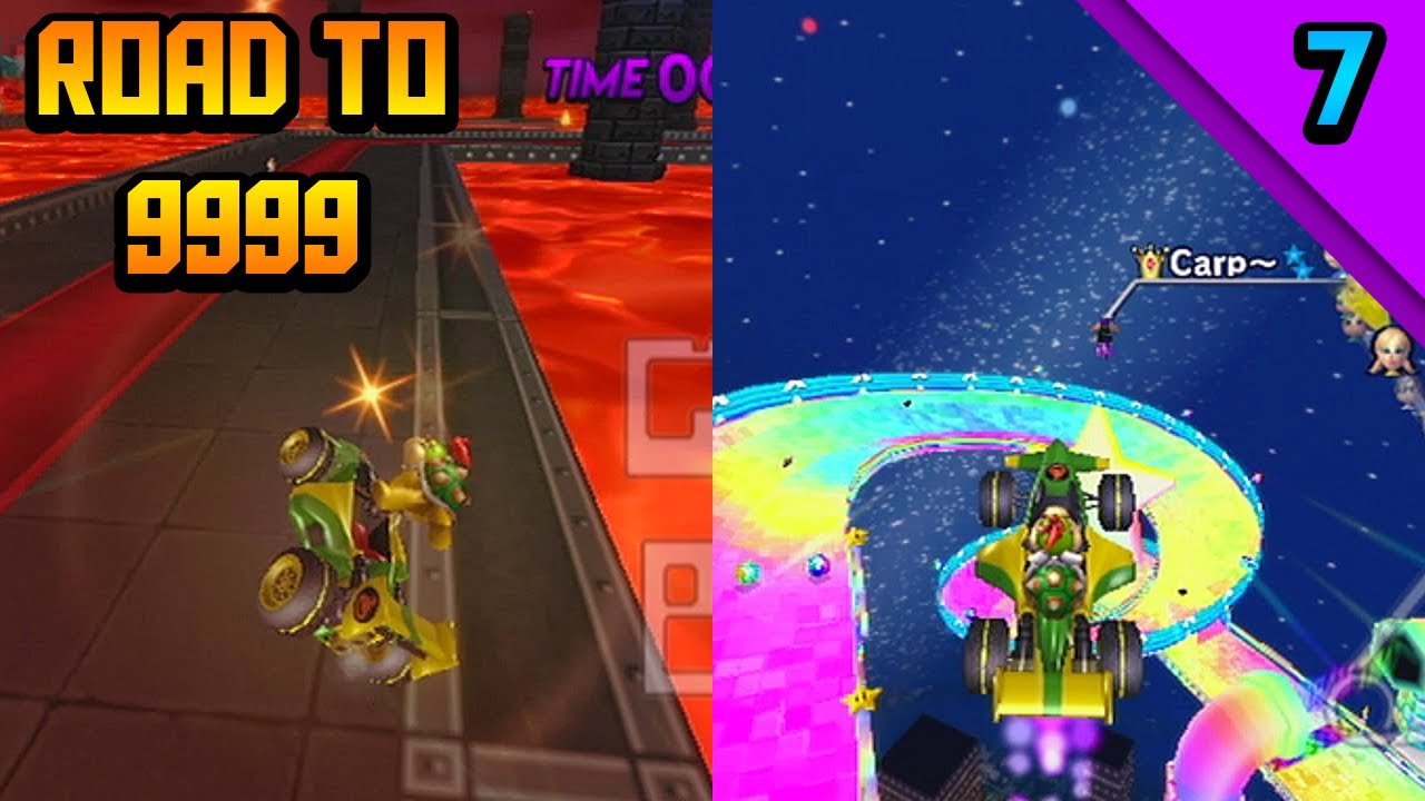 Mario Kart Wii - THE FIRST SPRINTER TO MAKE IT!!! - Kart Road to 9999 ...