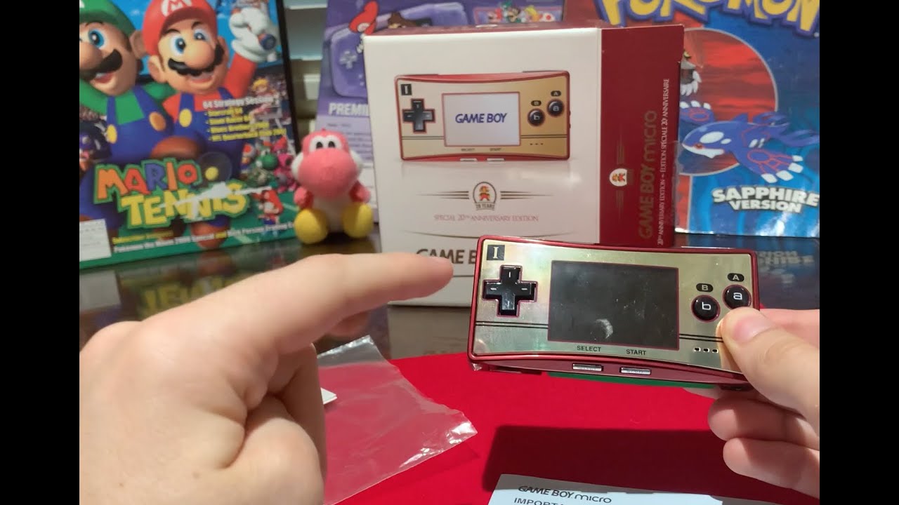 Nintendo Oddities Episode 2: Gameboy Micro (with Gameboy Micro Special ...