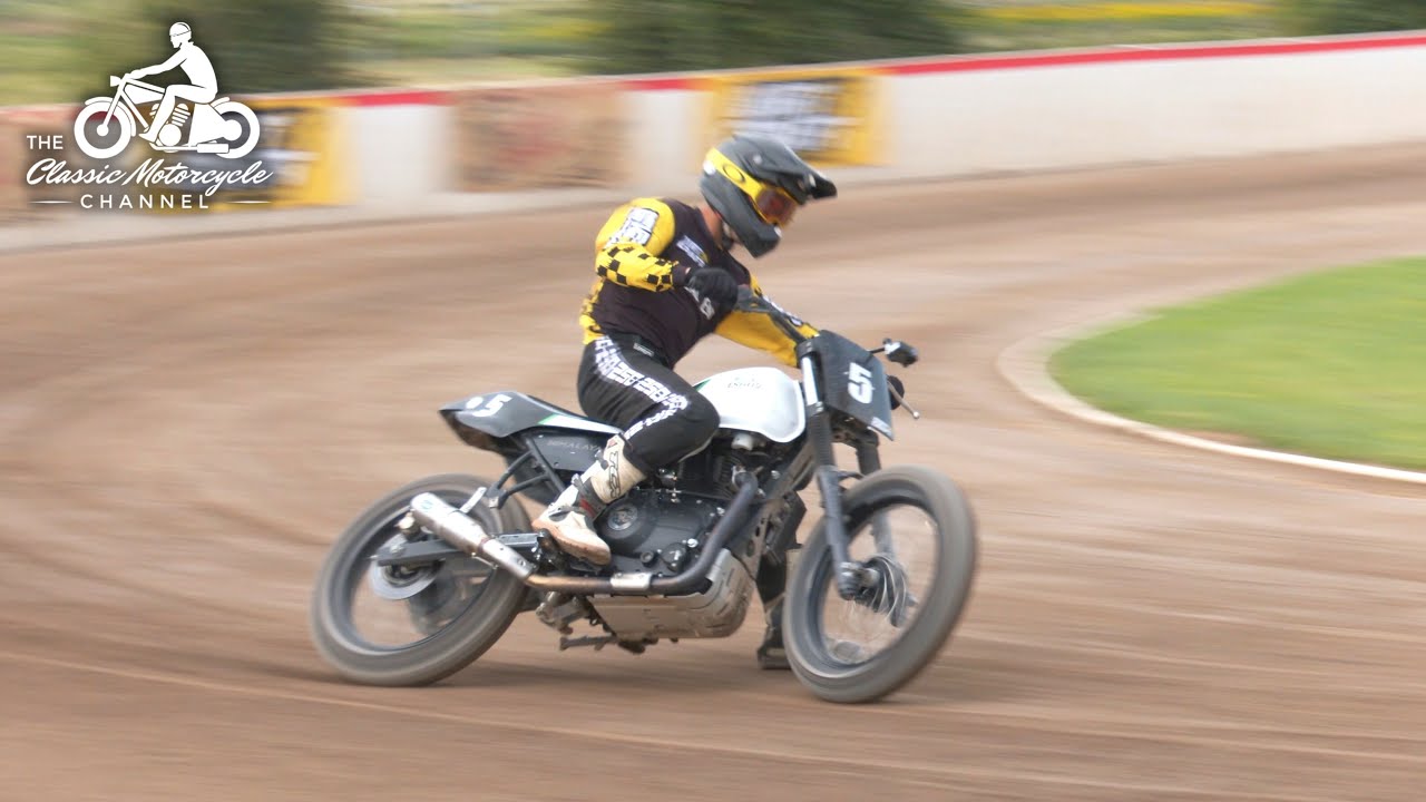 Custom Royal Enfield Scram 411 flat tracker - quick look & some hot ...