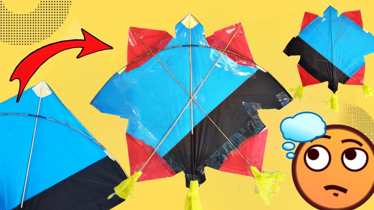 How to Make a🌟 STAR⭐ kite ? Kite making tutorial 🤯 - YouTube