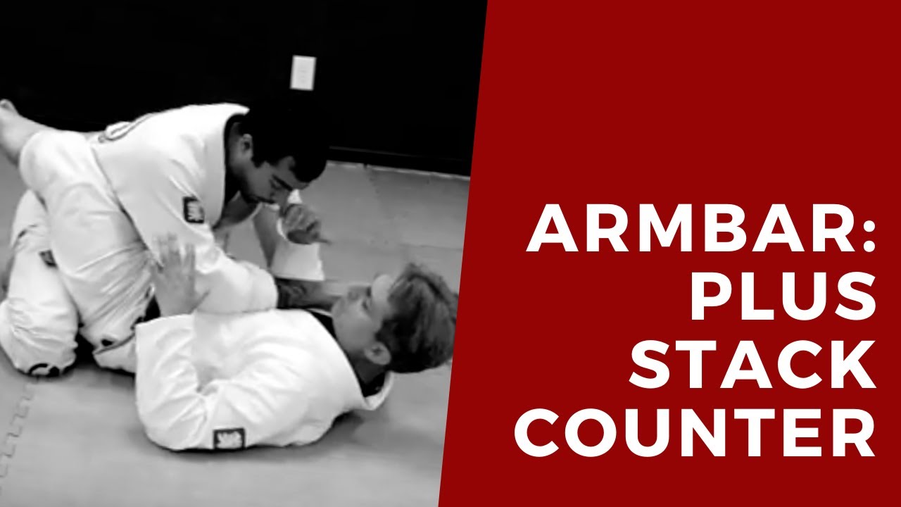 Armbar Technique: Plus stack counter by Mark Cukro - YouTube