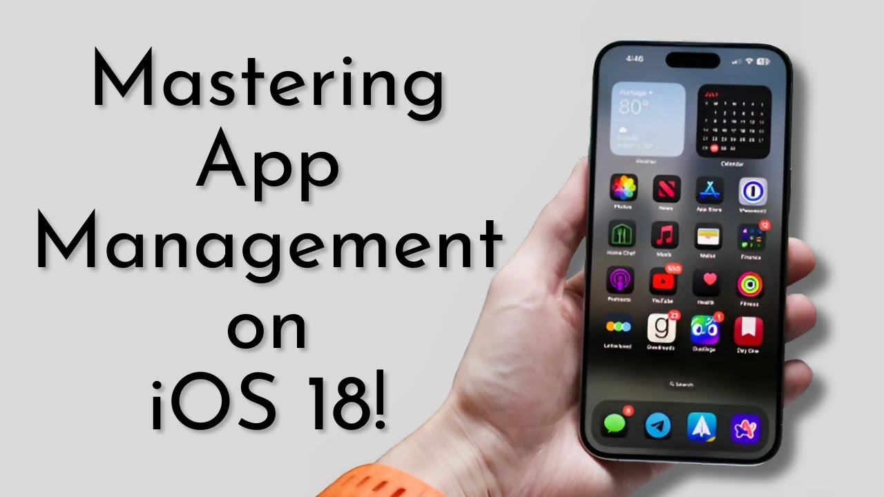 Mastering App Management on iOS 18! - YouTube