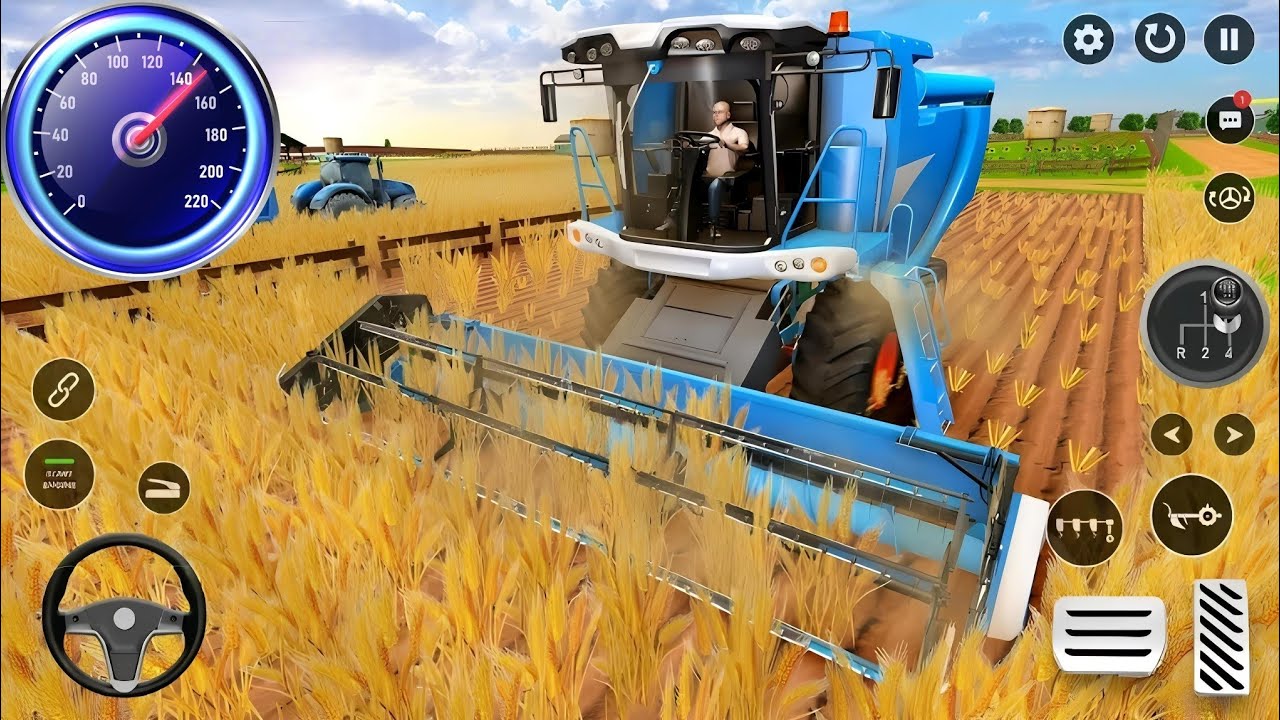 Real Farming Tractor Driving Simulator - Modern Tractor Game -Android ...