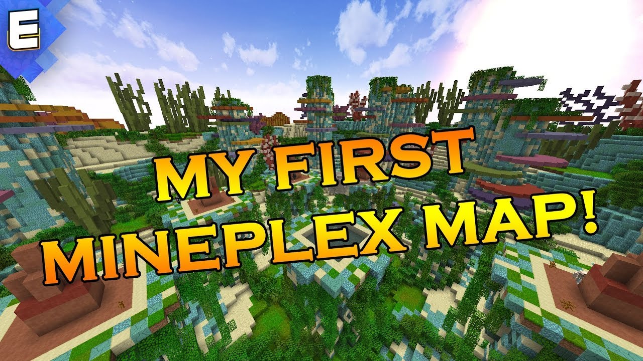 MY FIRST MINEPLEX MAP! - YouTube