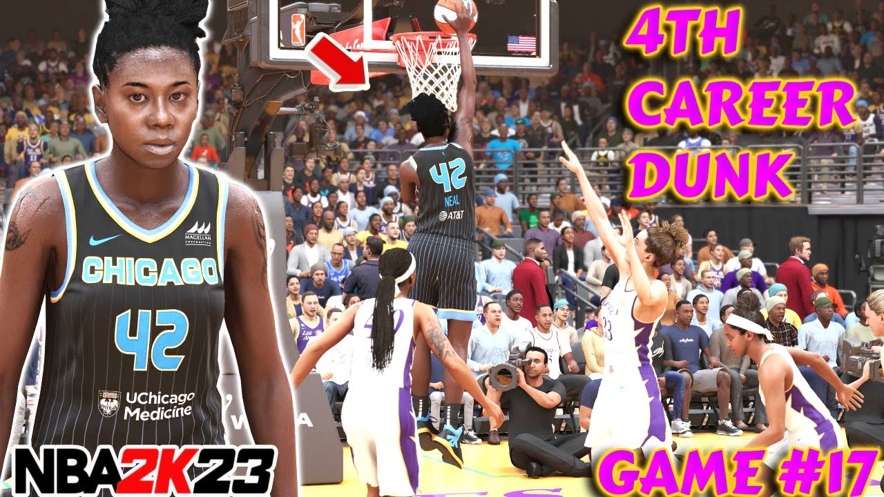 NBA 2K23 Los Angeles Sparks vs Chicago Sky My WNBA Career Game 17 - YouTube