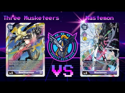 Digimon TCG BT6 Quick Battle: Three Musketeers (Red, Purple, Black) vs ...