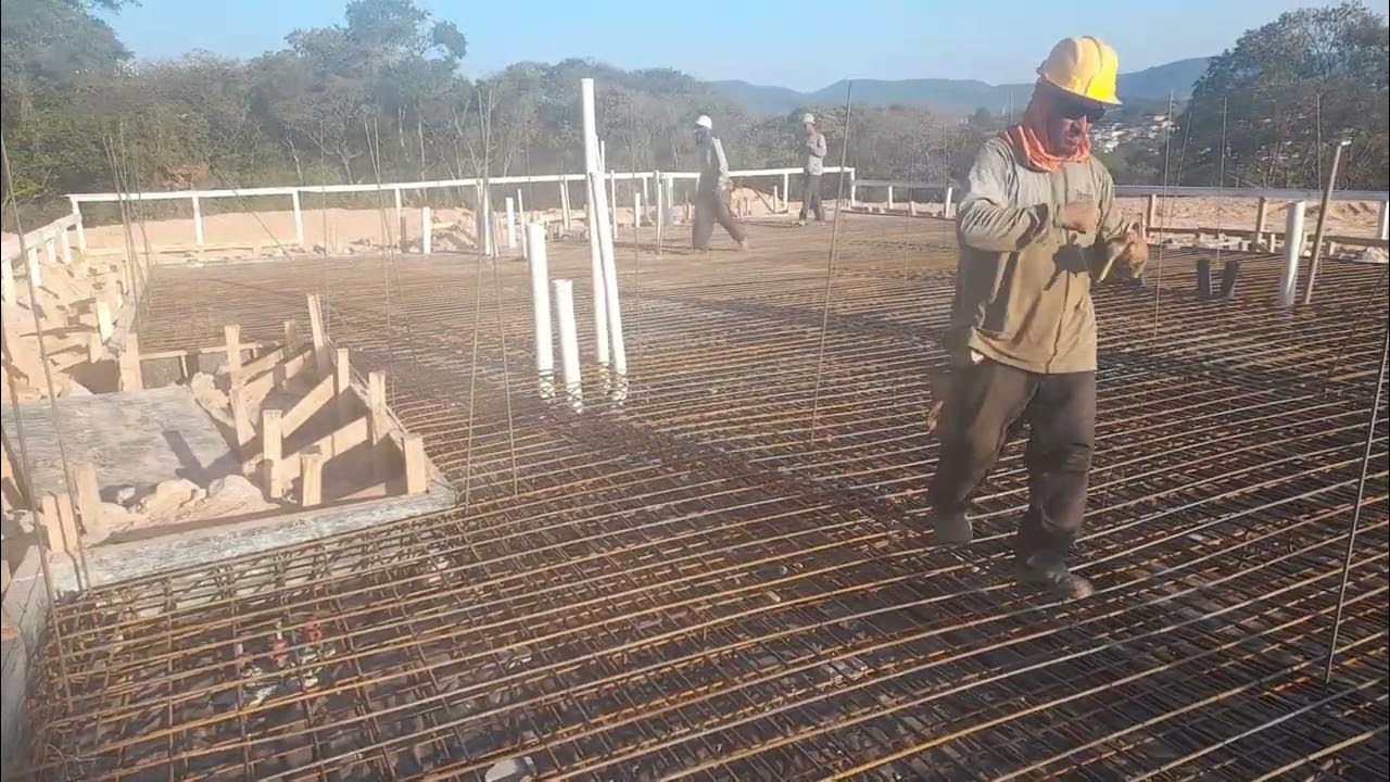 radier pronto pra concretagens - YouTube