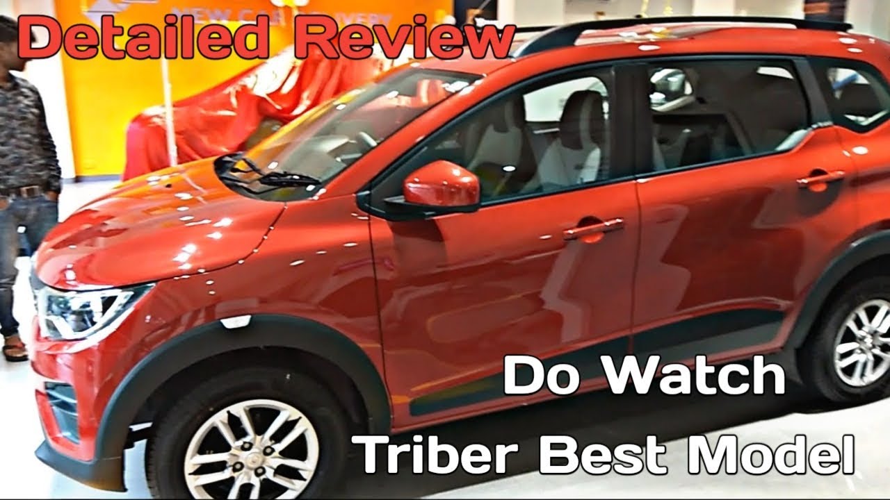 Renault TRIBER RXT Second Top Model FULL Detailed Review, Interiors ...