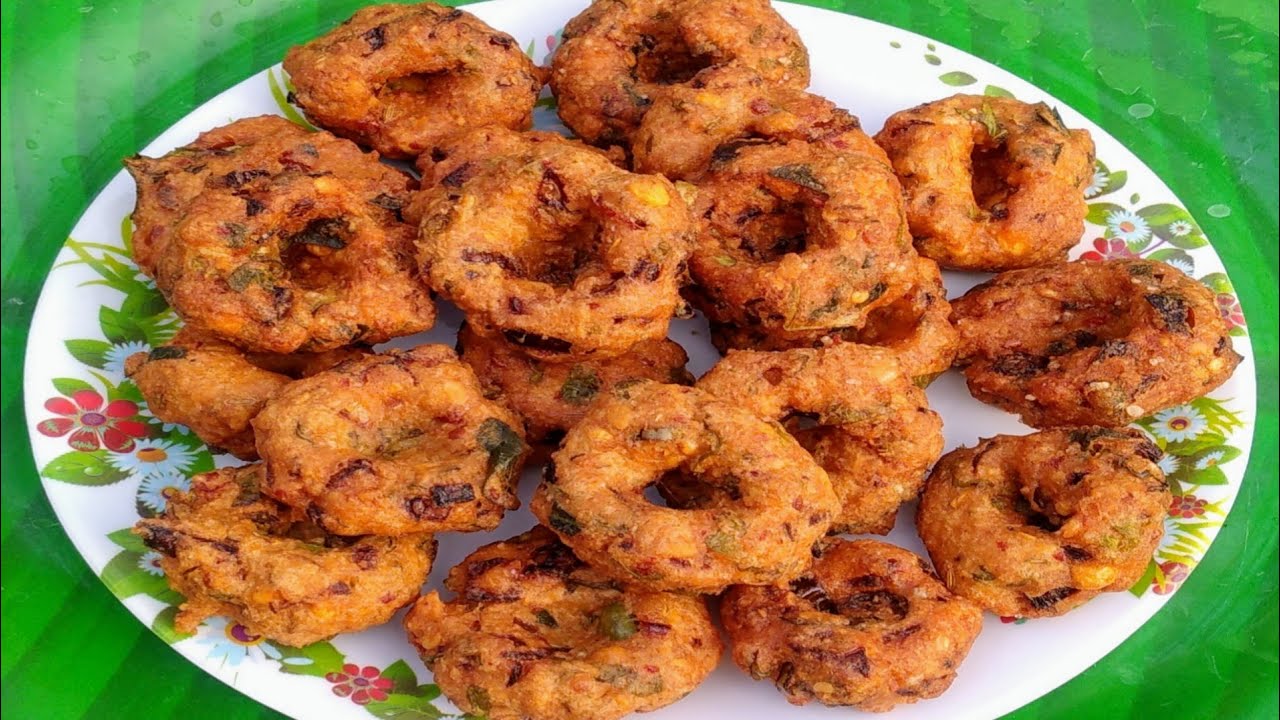 Crispy Festival Vada/Pandigai Vadai/Crispy Evening Snaks - YouTube