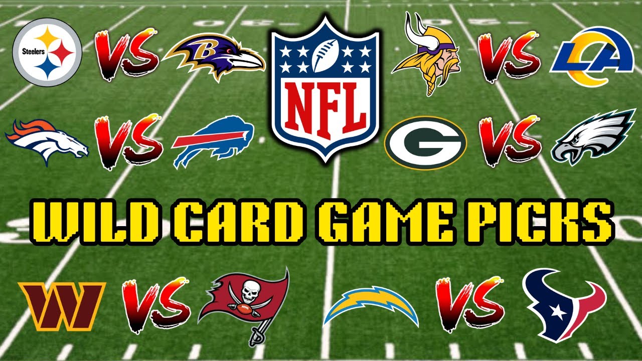 NFL Wild Card Round Predictions - YouTube